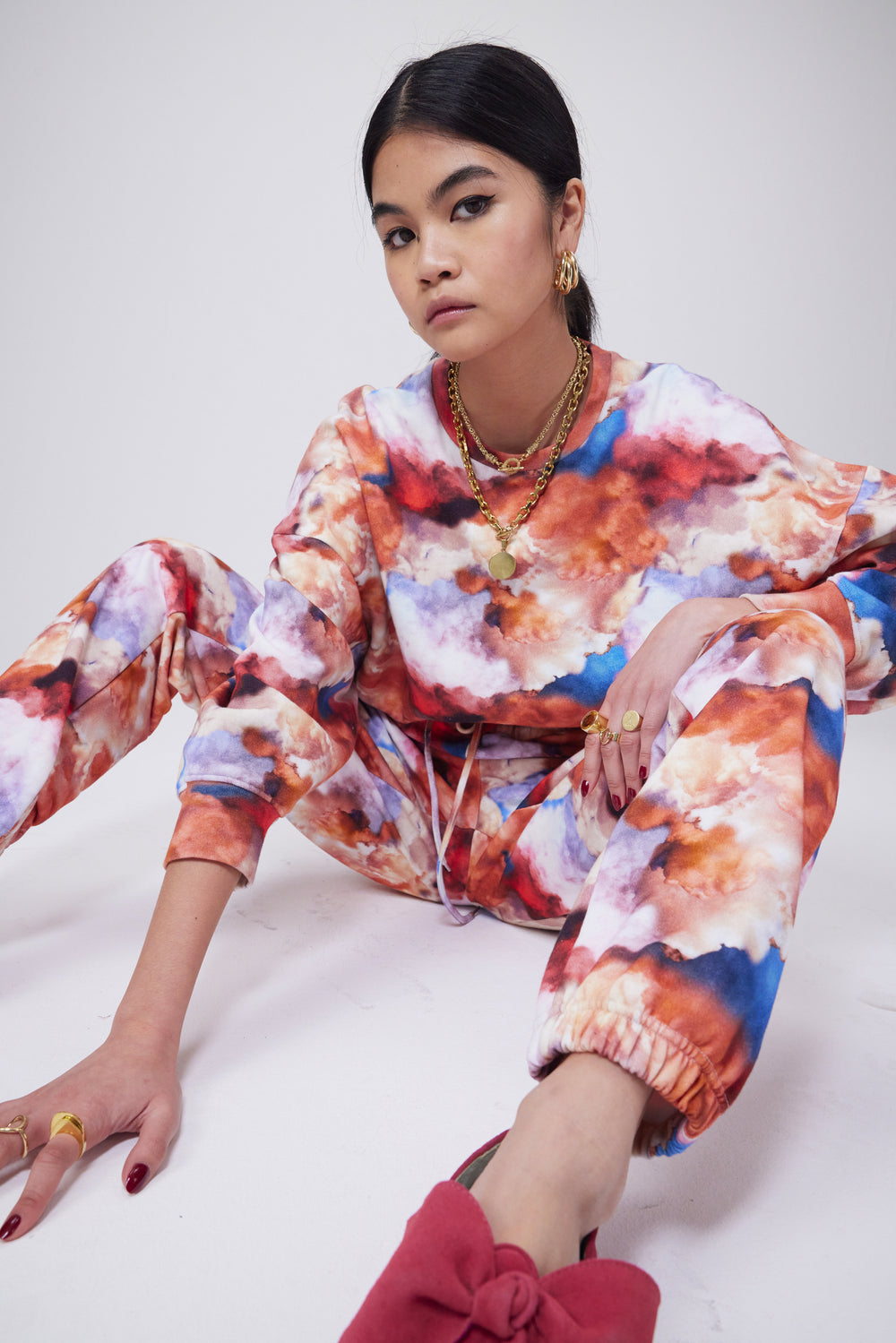 Harlem jumper in Madone print | Heimstone