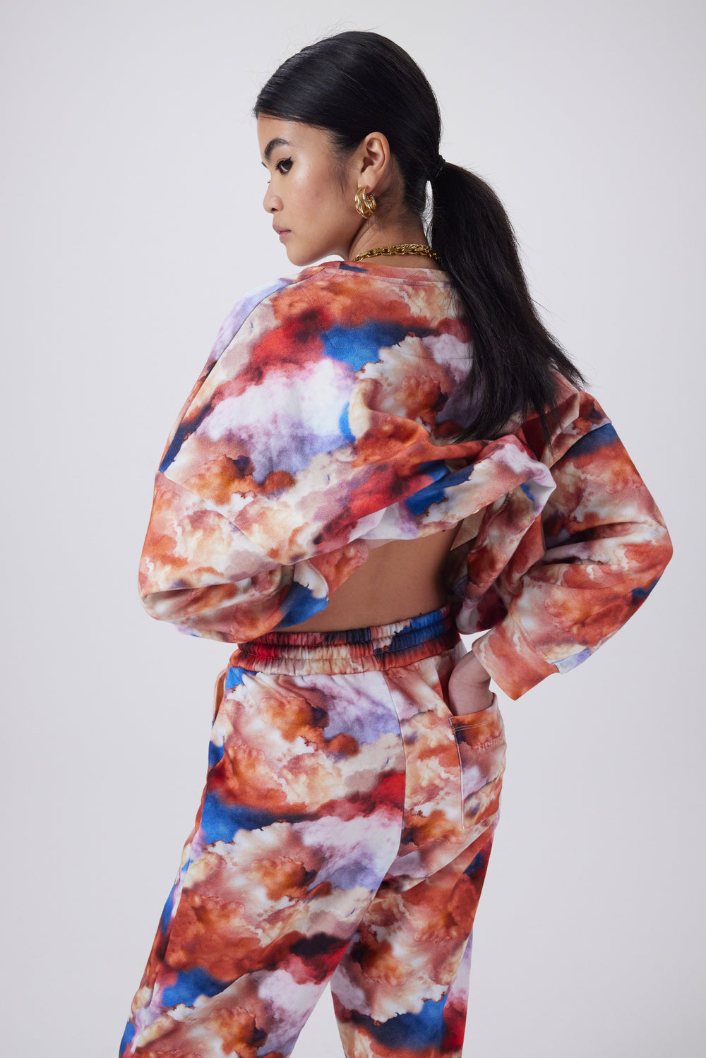 Harlem jumper in Madone print | Heimstone